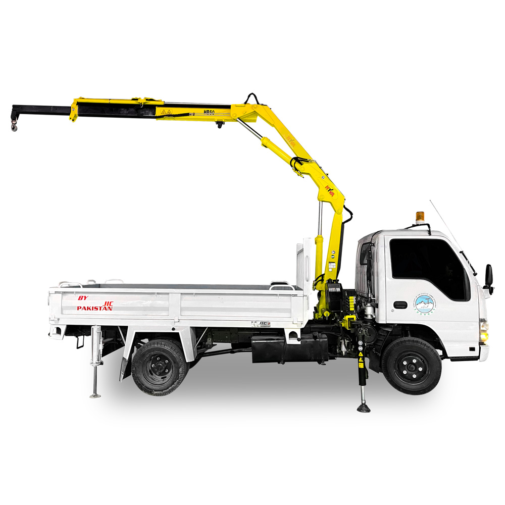 Truck Crane with Articulated Booms - Javaid Industrial Company Pvt Limited