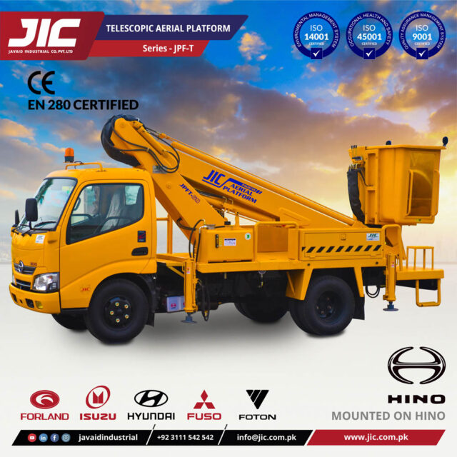 Aerial Platform - Telescopic JPF-T - Javaid Industrial Company Pvt Limited