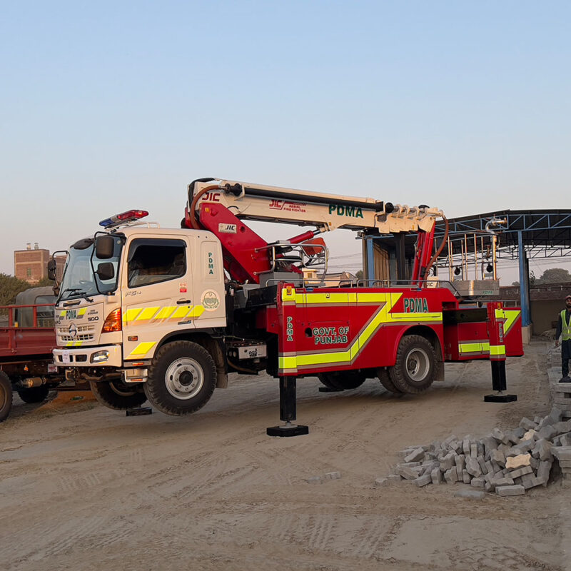 Fire Ladder Aerial Lift - JPF-F - Javaid Industrial Company Pvt Limited