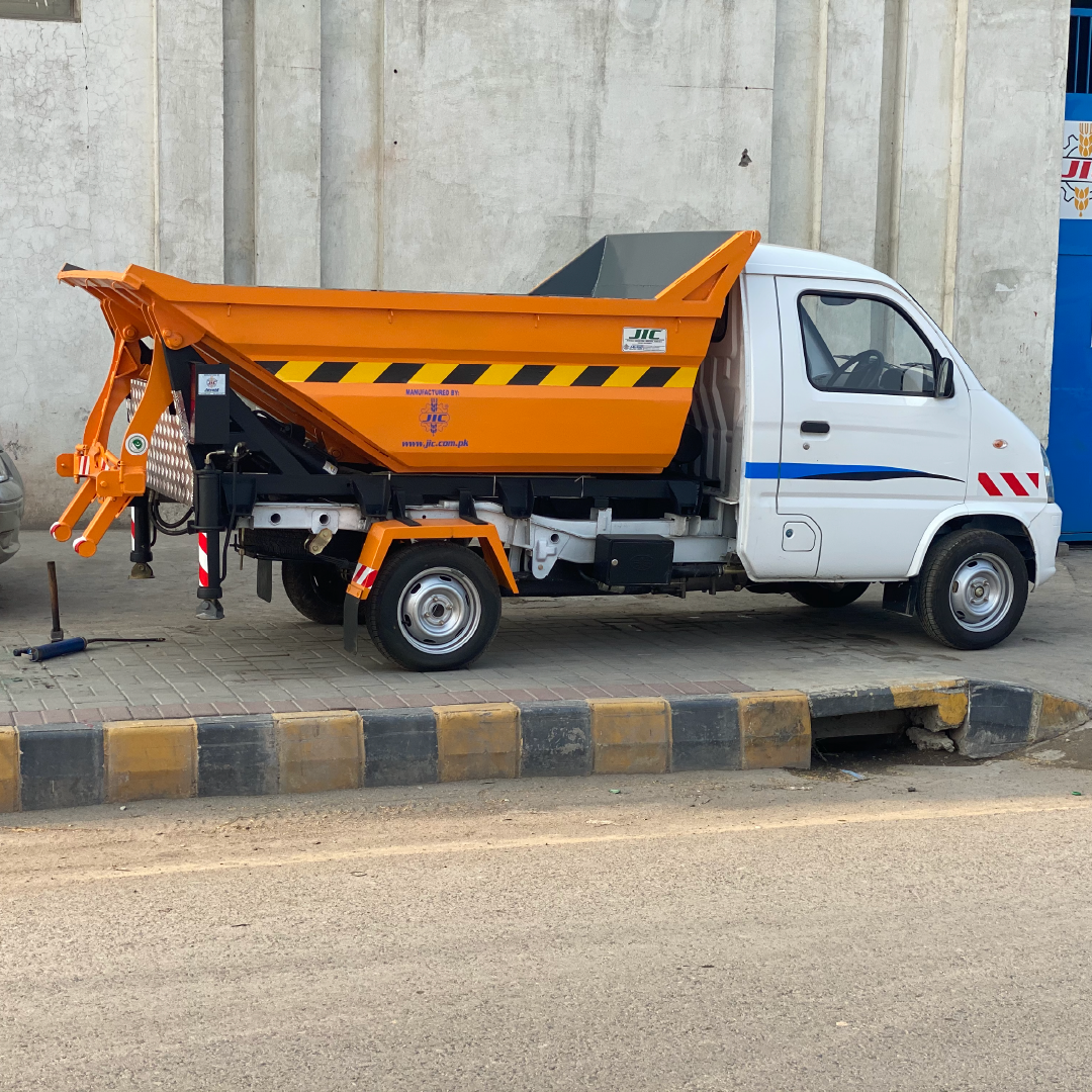 Mini Tipper with Lift Bin - Javaid Industrial Company Pvt Limited