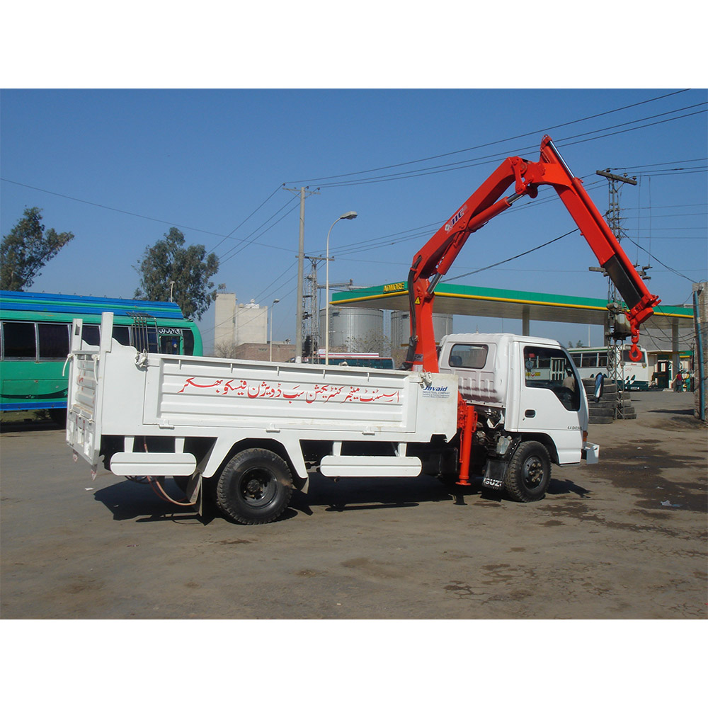 Truck Crane with Articulated Booms - Javaid Industrial Company Pvt Limited